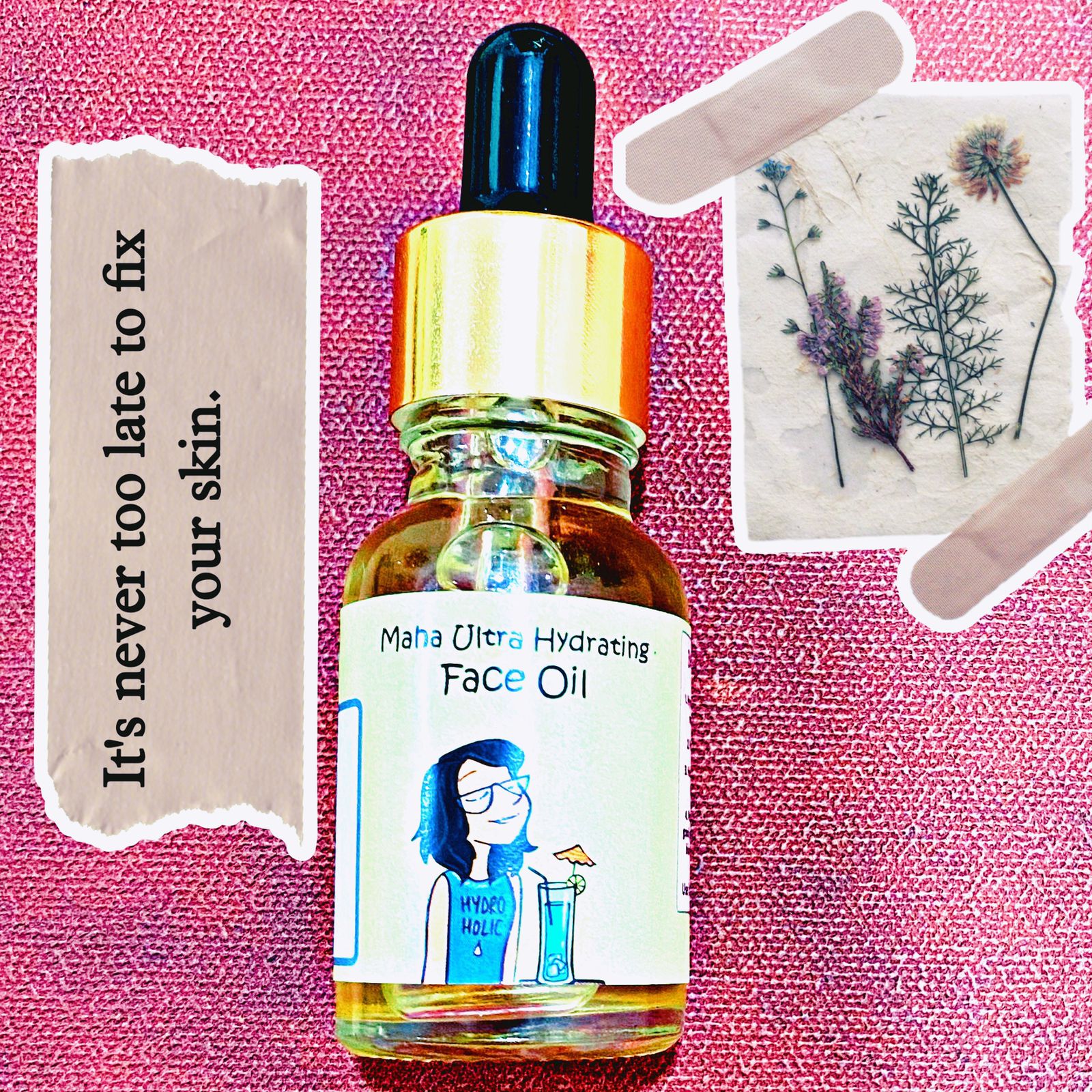Maha Face oil for mature skin (15 ml/30ml/100ml) - Miss Maedelin
